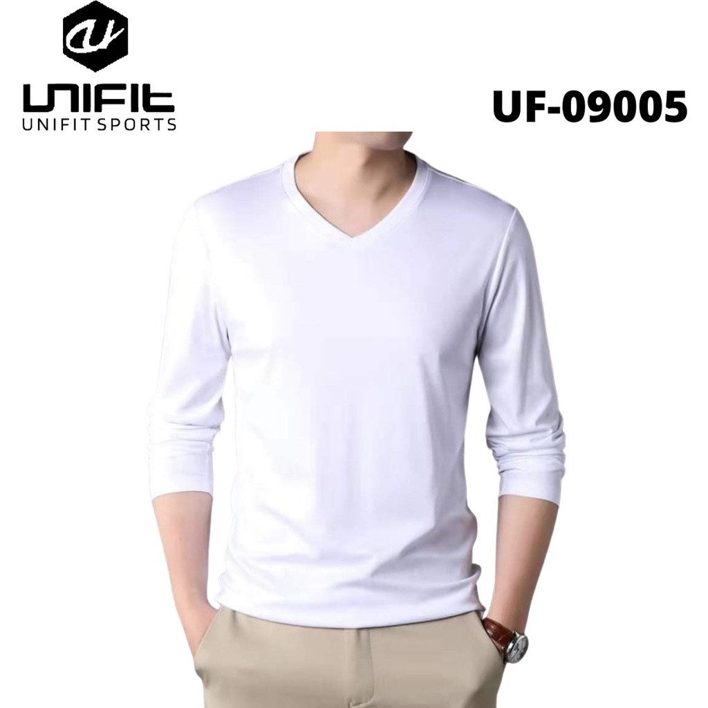 Còn hàng Sambateh UF-09005 UNIFIT Nam Dri-Fit Áo Sơ Mi Dài Tay Cổ Chữ V ...