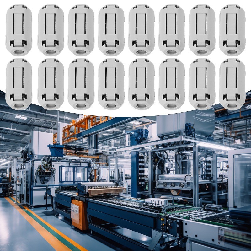 Kẹp Choke lõi Ferrite - Kẹp cáp vòng lọc - Bộ giảm tiếng ồn tần số cao ...