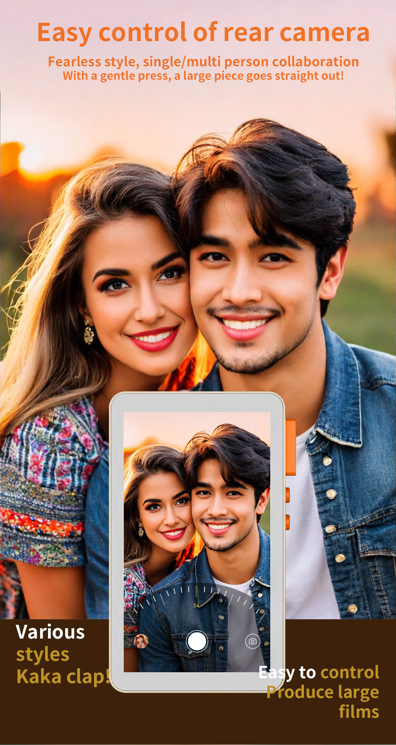 MINYOU Mới nhất hot RK-X40F Điện thoại di động Màn hình Selfie từ tính 8 trong 1 Đa chức năng ...