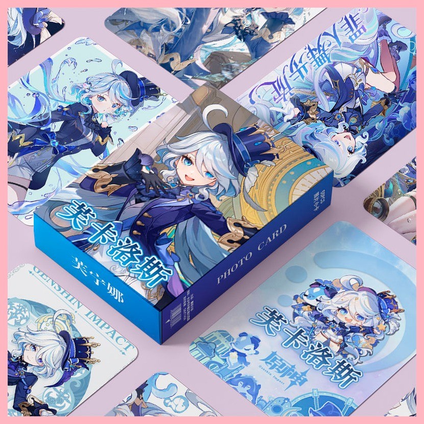 Lomo Card Genshin Impact Furina Genshin Furina Furina Hàng hóa cá nhân ...