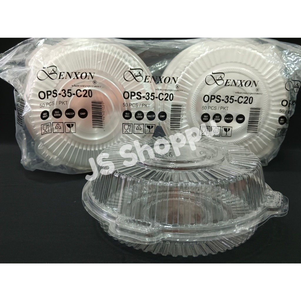 Còn hàng BENXON 8 "Kuih Container OPS 35 / Hộp nhựa trong suốt dùng một ...