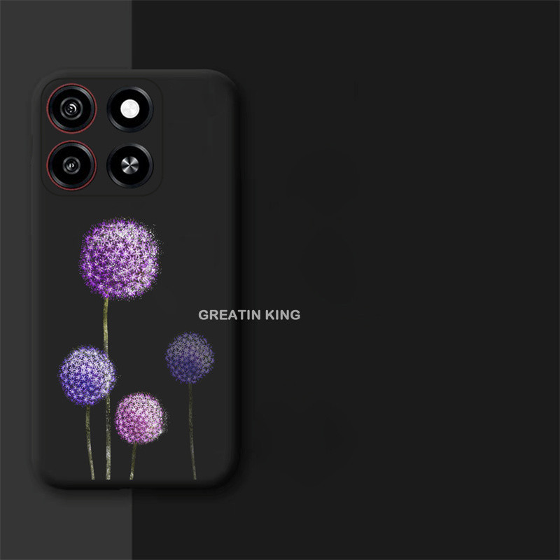 Vỏ TPU Mềm Cho ZTE Blade A35 A55 Z2450 Ốp điện thoại Hoa Họa Tiết Động ...