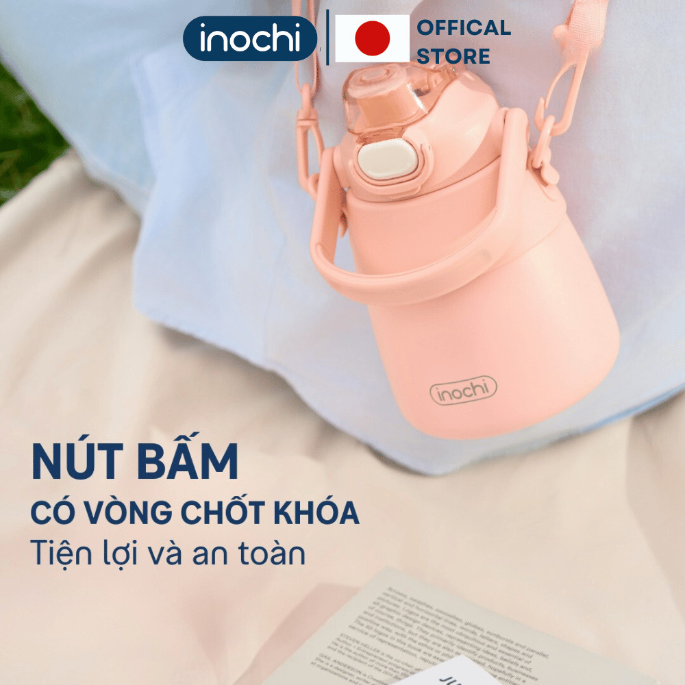 Bình nước inochi bình giữ nhiệt inochi Fuji Bell 900ml Inox 316 cao cấp ...