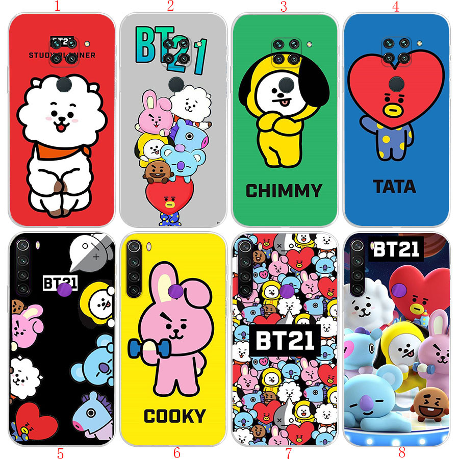 Ốp điện thoại trong suốt mềm cho Redmi 13C A3 Note 13 Pro Plus 5G A22 bt21 | Shopee Việt Nam