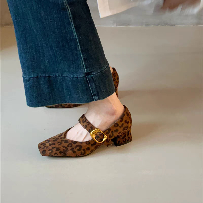 Giày Cao Gót Nữ Atikota Mary Jane Thời Trang Phong Cách Retro Một Dòng ...