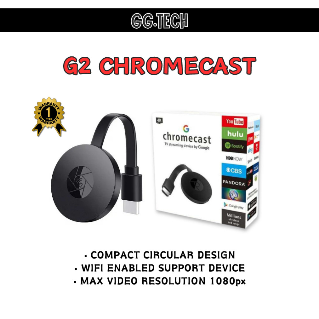 Còn hàng Chromecast G2 Truyền hình không dây Anycast Mira Screen ...