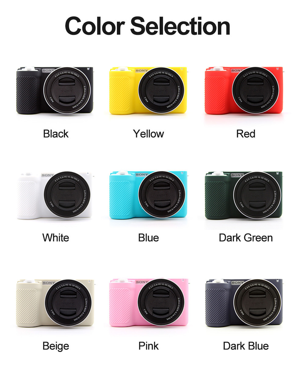 Ốp Lưng Silicon Sony ZVE10M2 Toàn Thân TPU Mềm Dành Cho Sony ZVE10 Mark ...