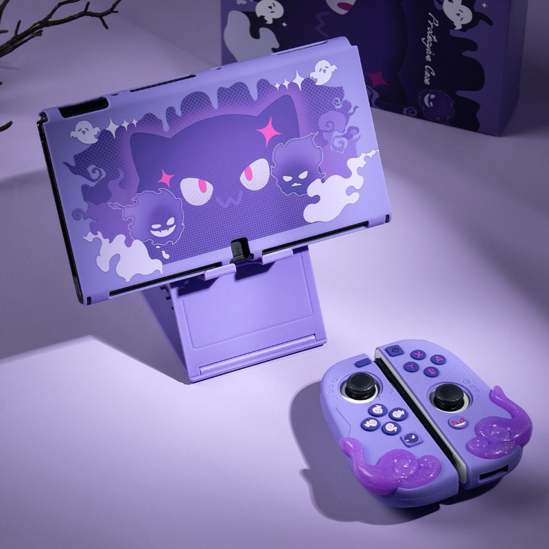 Ốp bảo vệ Nintendo Switch Purple Silicone Joy Con Bộ điều khiển Geng ...