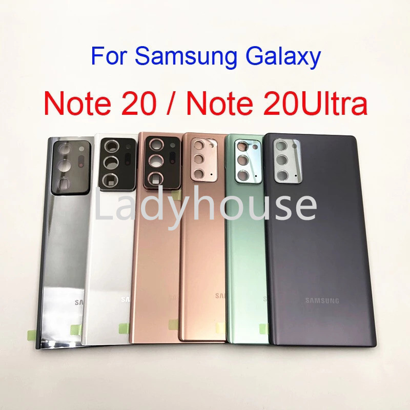 Mới Dành Cho Samsung Note 20 Ultra Pin Vỏ Cửa Sau Ốp điện thoại Thay ...