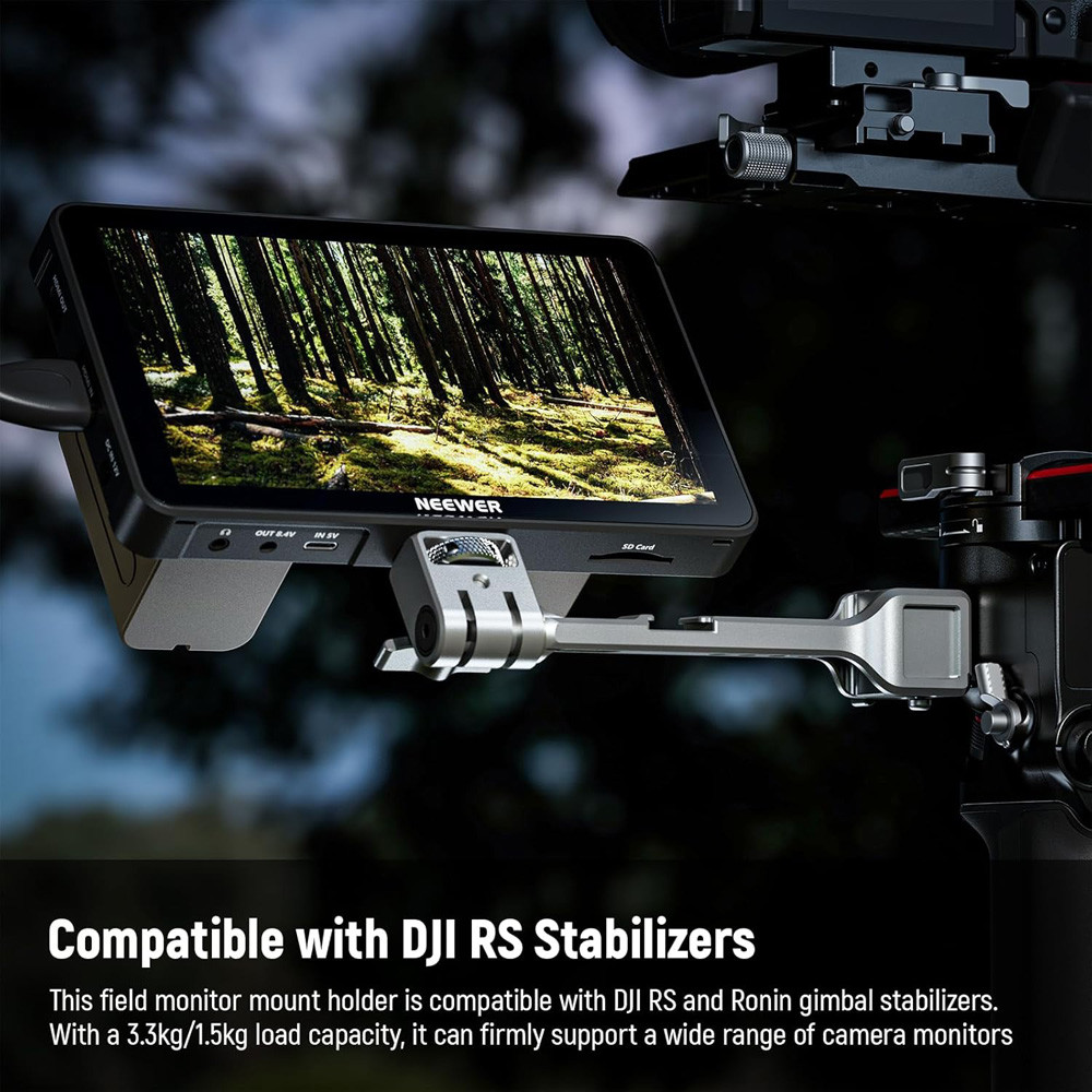 Giá đỡ màn hình NATO NEEWER GA021 cho RS Gimbal, 360° Giá đỡ màn hình ...