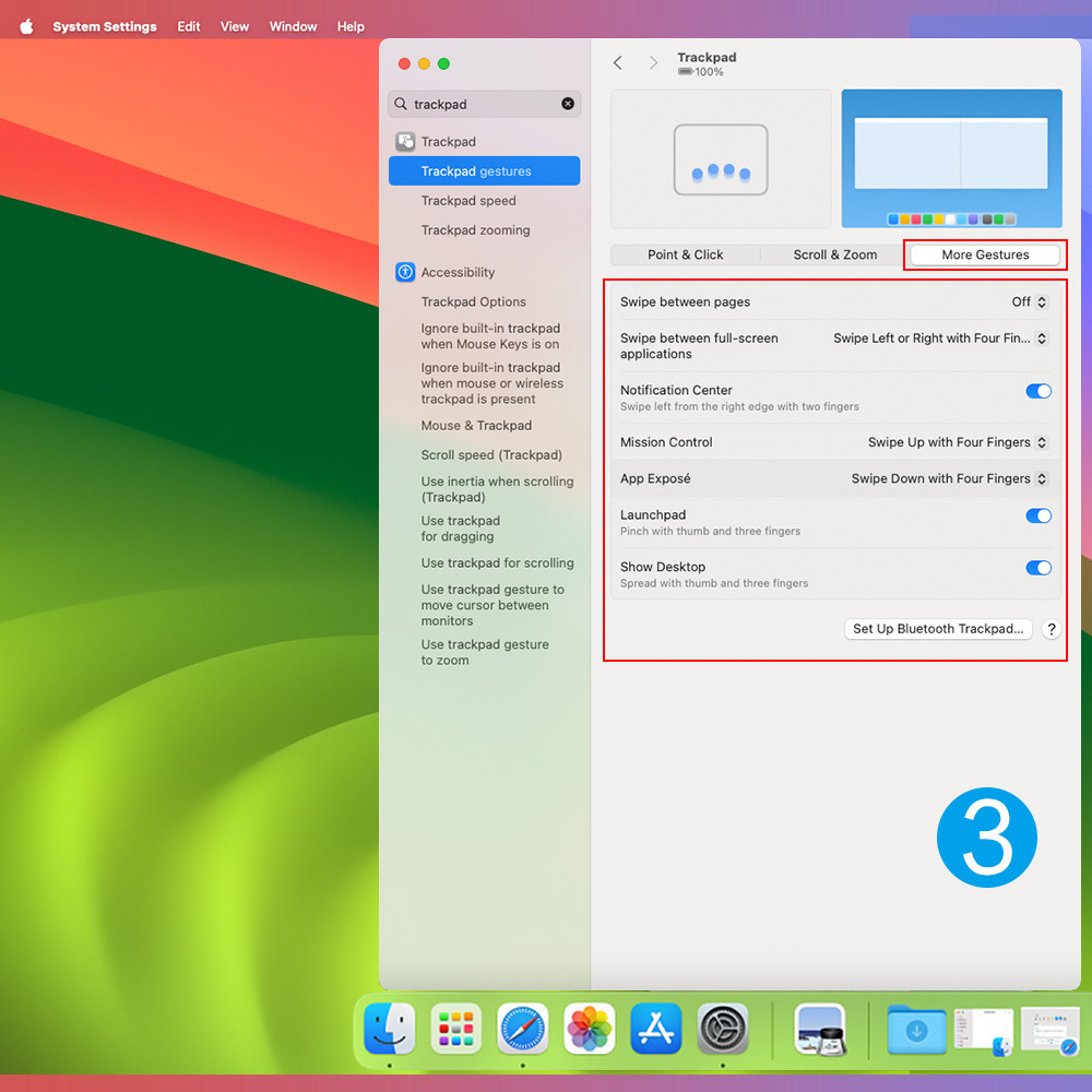 Có dây Wireless 2.4G Bluetooth Touchpad Trackpad Chuột từ tính bên ...