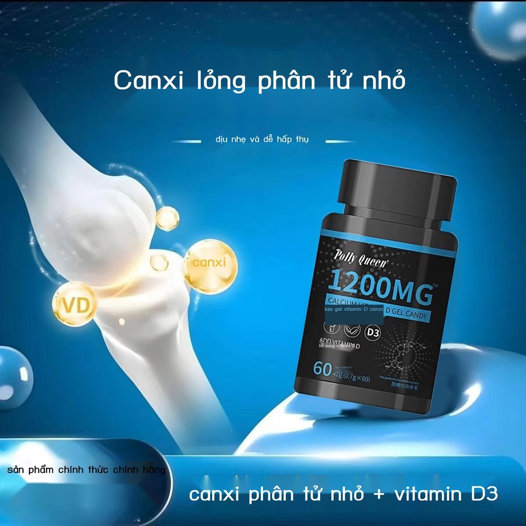 Canxi phân tử nhỏ bổ sung canxi vitamin D3 dạng lỏng chất lượng cao cho ...