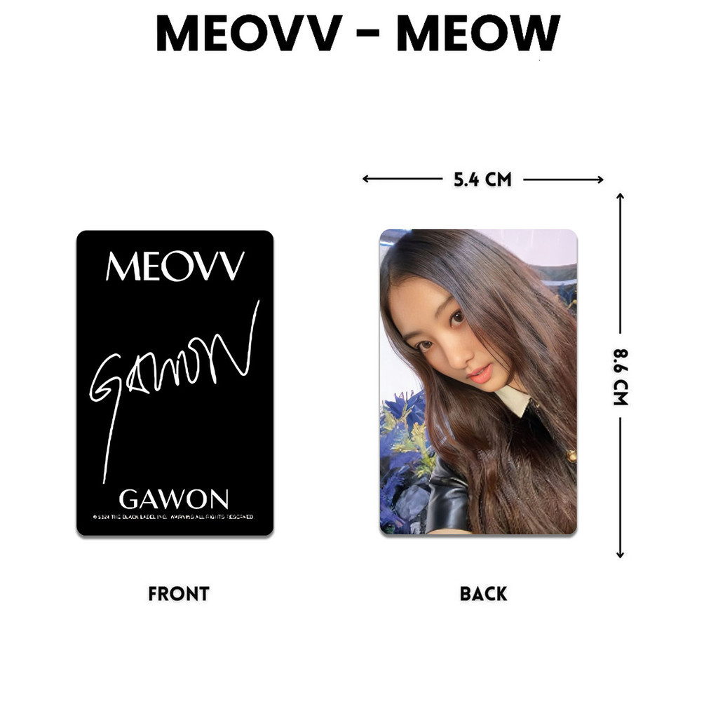 Album Kpop Idol MEOVV BROADCAST MEOW Photocards | Shopee Việt Nam