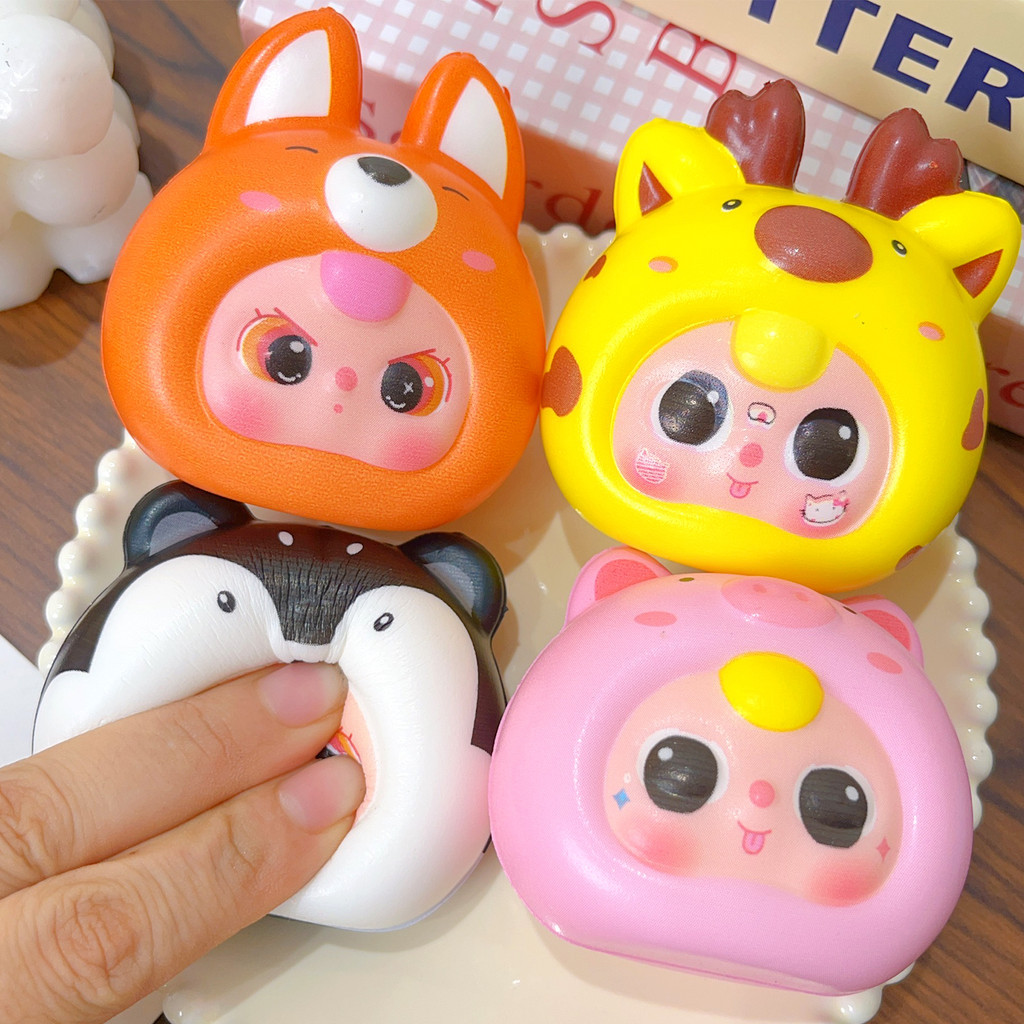 Phim hoạt hình Baby Three Squishy Toy - Đồ chơi thần tài giảm căng ...