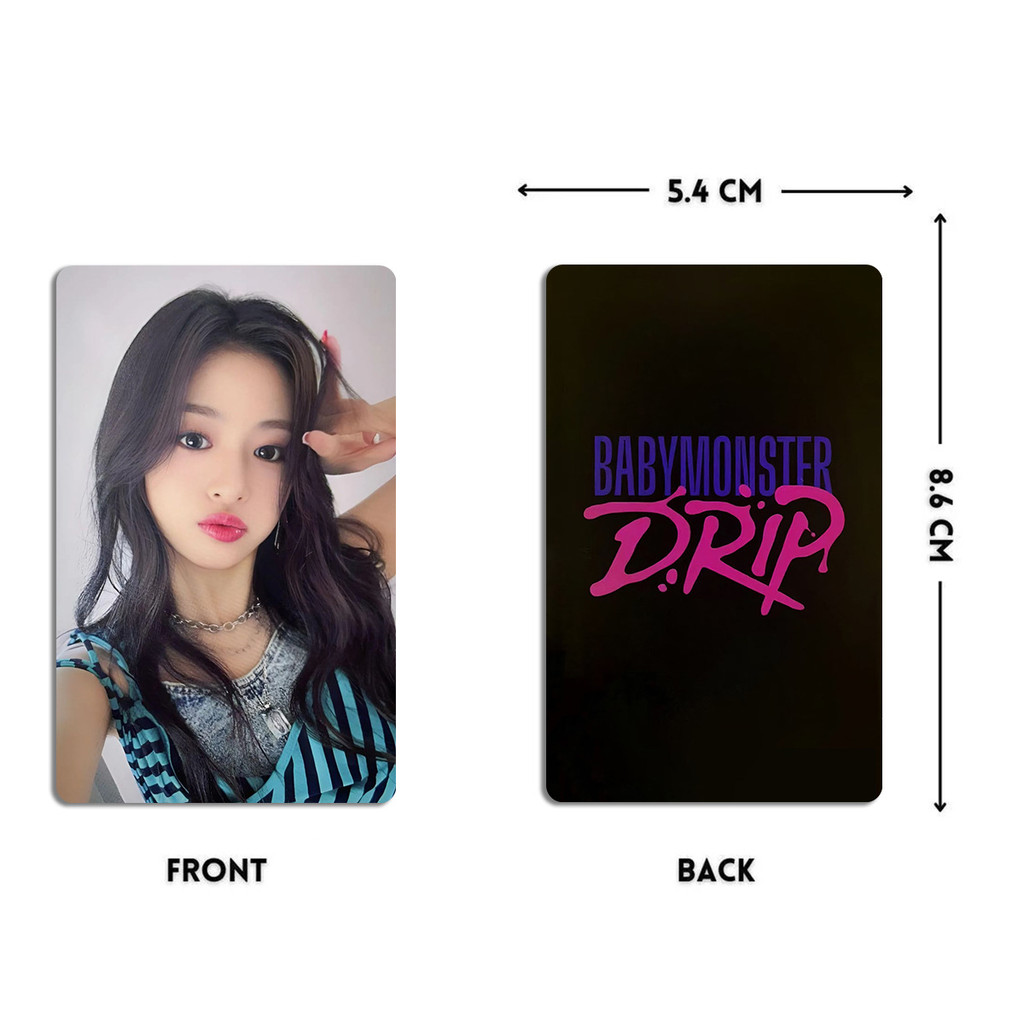 Thần tượng kpop BABYMONSTER album đầy đủ đầu tiên DRIP photocards ...