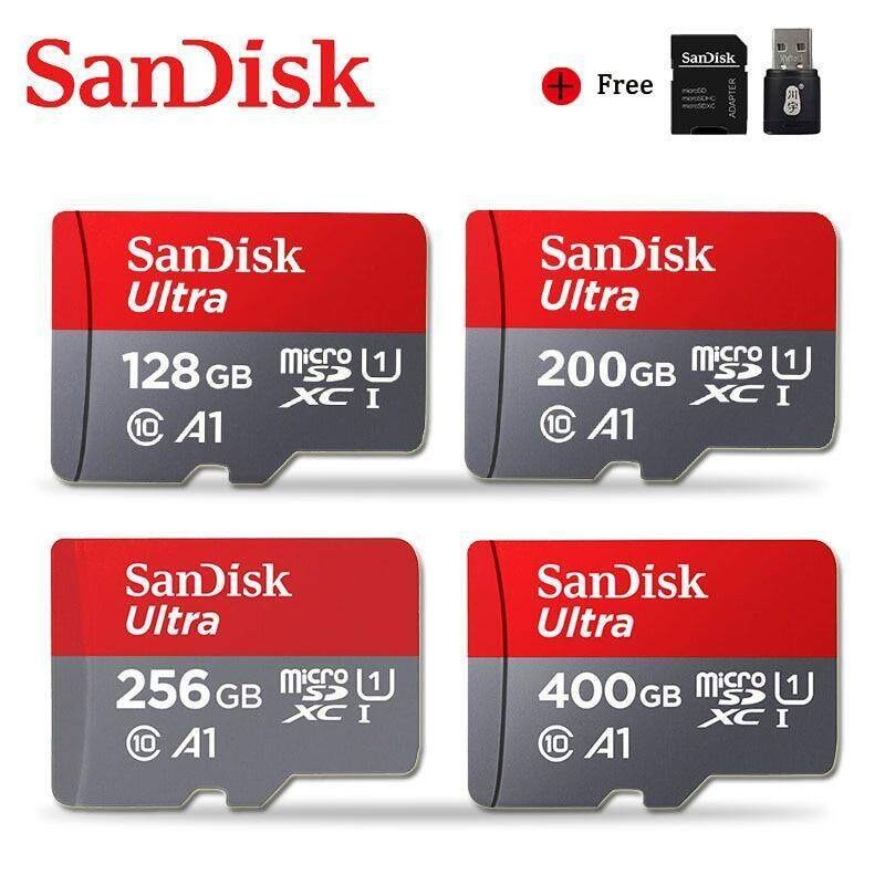 Còn hàng Hàng Giao ngay Đầu đọc thẻ + bộ chuyển đổiCOD chính hãng Sandisk Ultra Micro SD 128GB ...