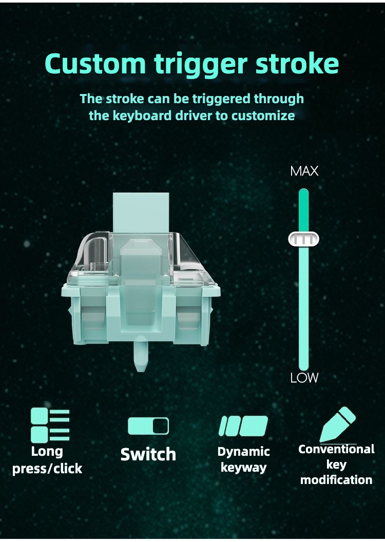 Gateron Từ Jade Switch Chơi Game & Từ Jade Pro Công Tắc Mới Bụi Treo ...
