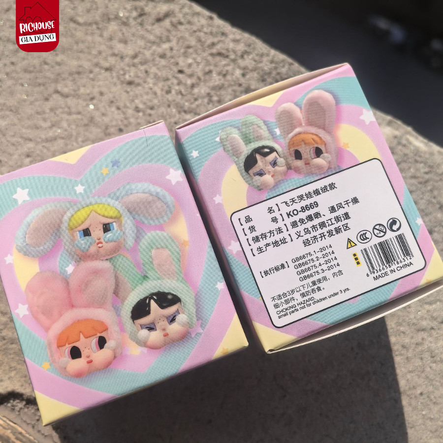 [CÓ TÁCH SET] Hộp 12 Túi Mù FullBox Powerpuff Girls, Labubu, Blind Box ...