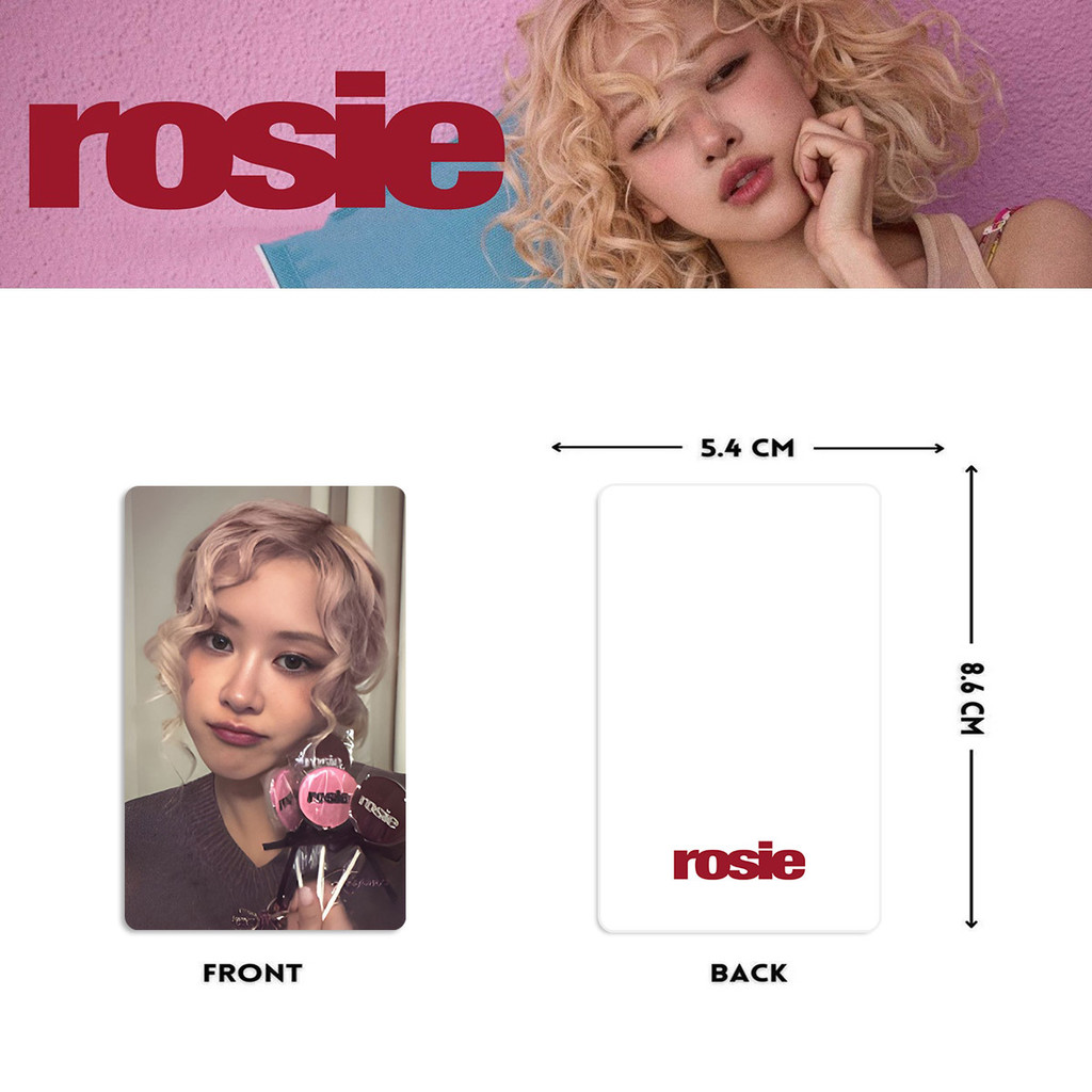 Album Solo Kpop Idol ROSE ROSIE Photocards | Shopee Việt Nam