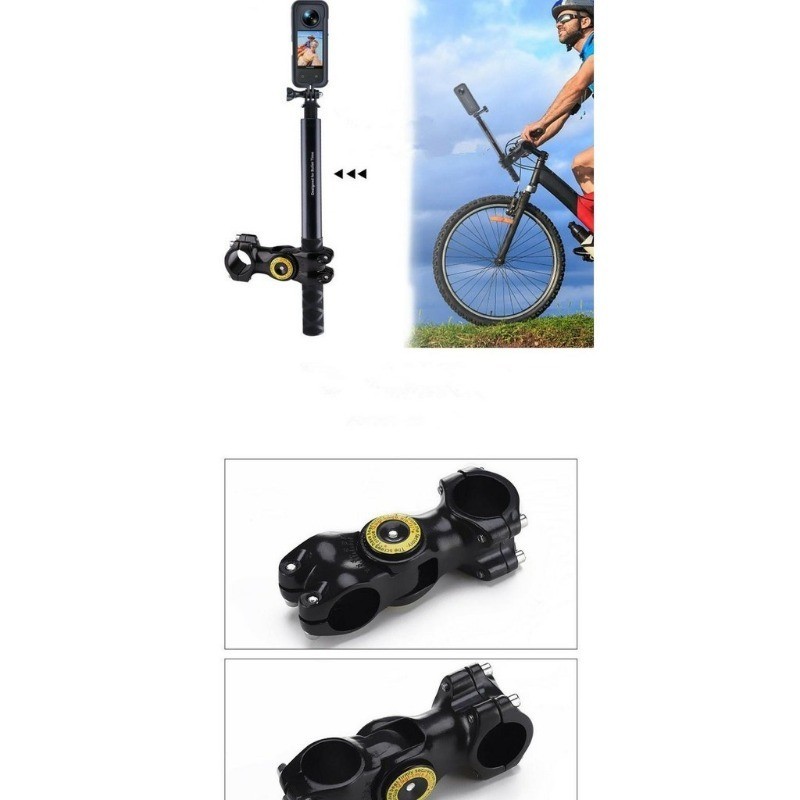Dành Cho Insta360 X5 X4 / GoPro / DJI Hành Động Xe Máy Xe Đạp Đứng Vô ...