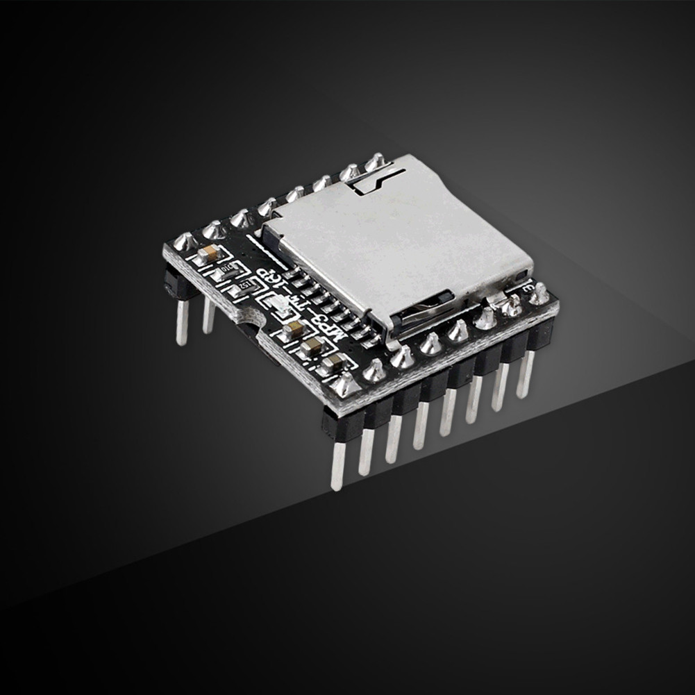 1-5 Chiếc DFPlayer Mini MP3 Player Module V3.0 16P Thẻ TF U Đĩa DF ...