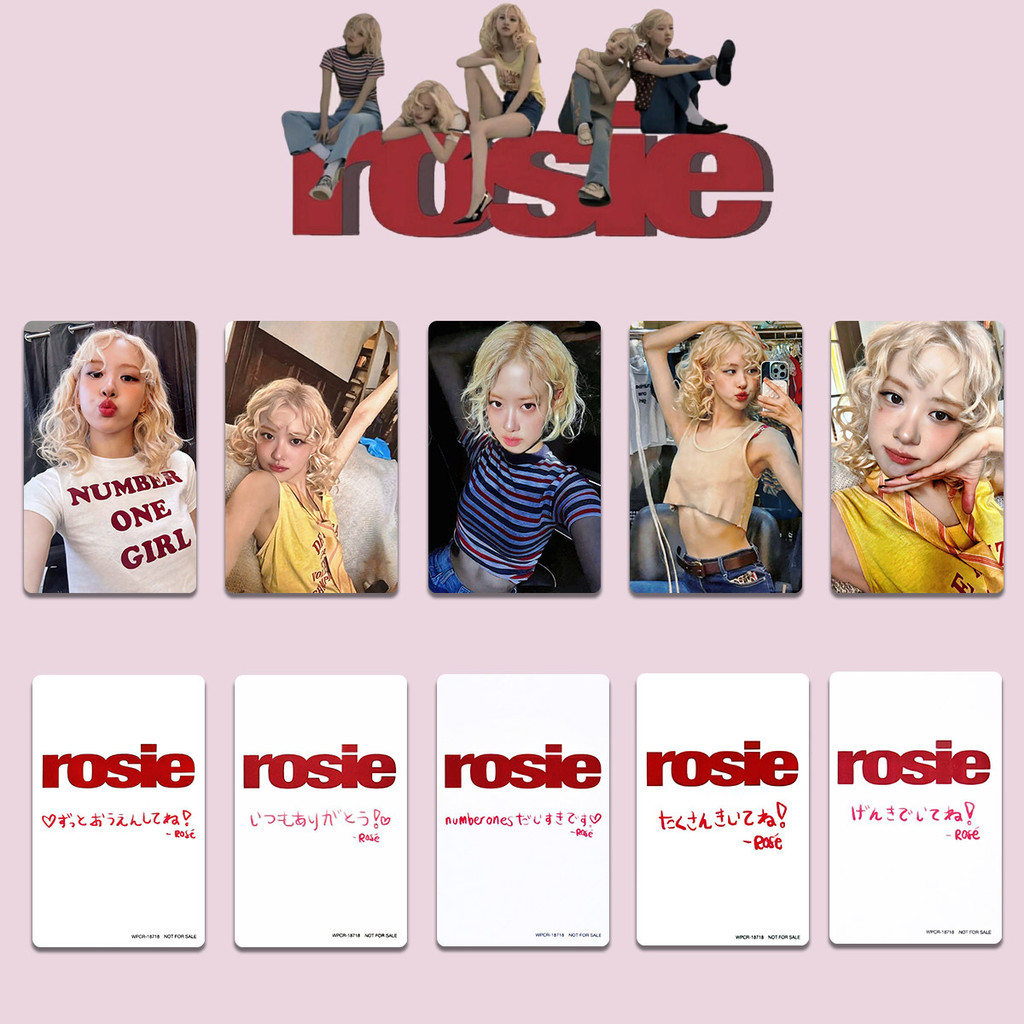Album Solo Kpop Idol ROSE ROSIE Photocards | Shopee Việt Nam