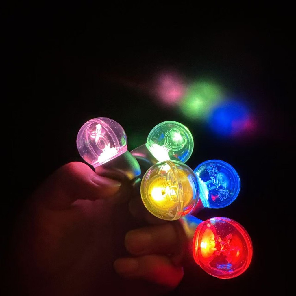 Kpop Idol Mini Light Ring Dạ Quang Lightstick Nhẫn Fan Trang Trí Tiệc ...