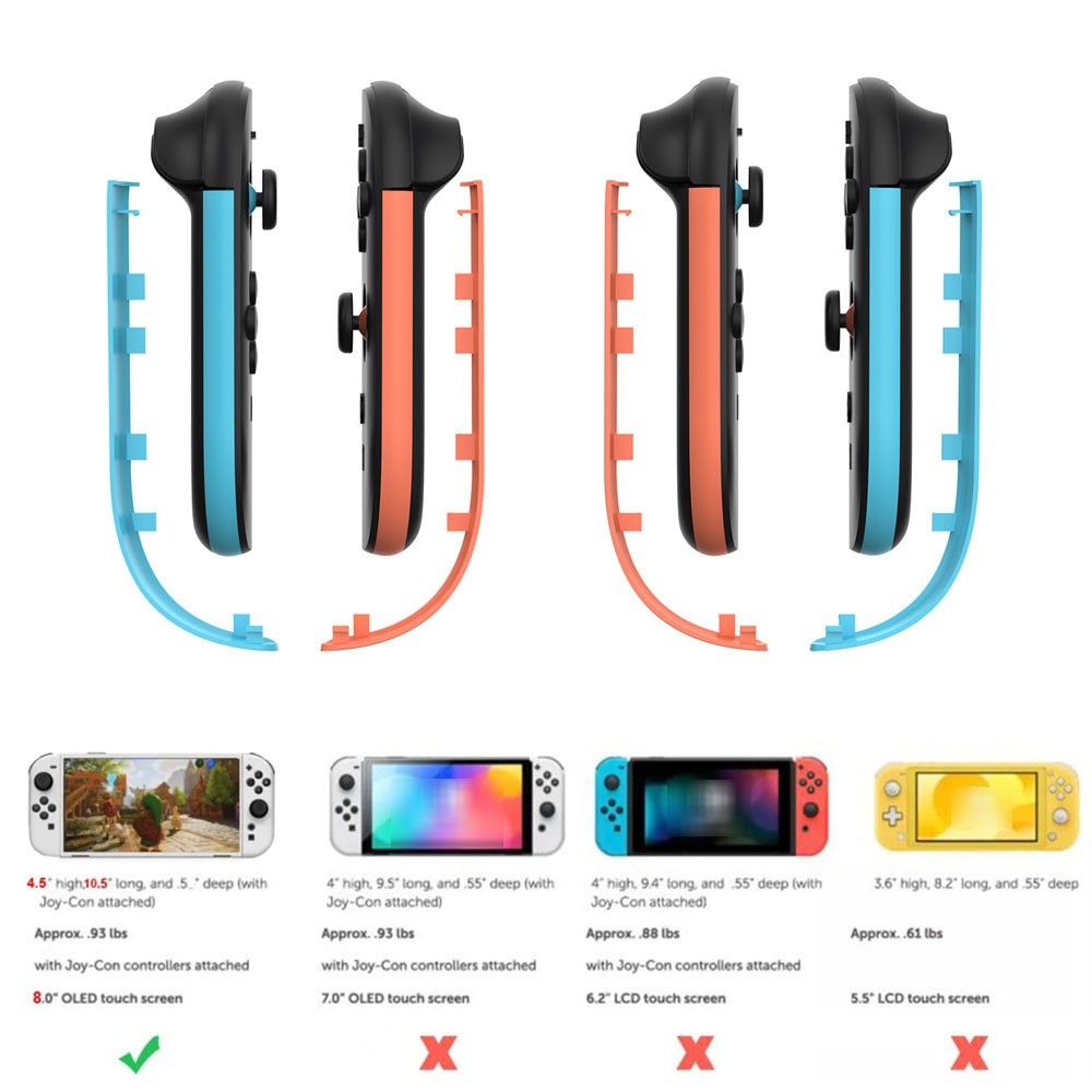Dành Cho Nintendo Switch 2 JoyCon Tay Cầm Dấu Nhựa Dễ Dàng Trang Trí Dải Tay Cầm Viền Cho NS2 Bộ ...
