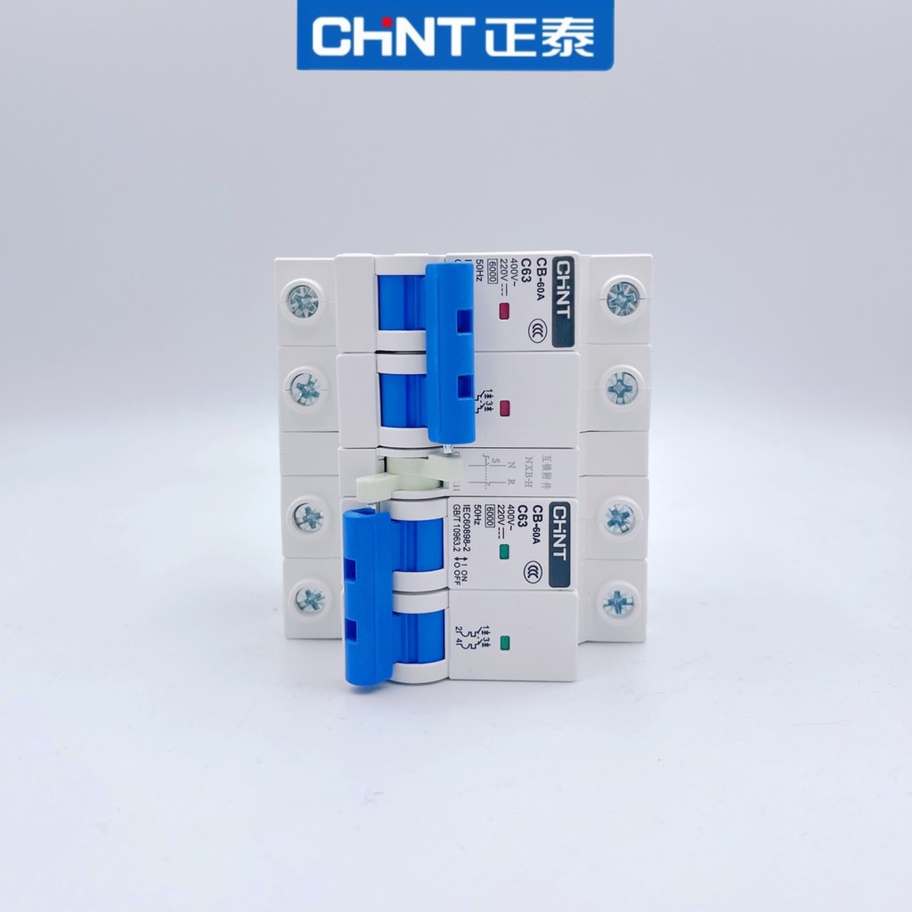 Chint CB-60G DC ATS DC / AC 110V 220V NXB / DZ47-60 63A Xe Điện Năng Lượng Mặt Trời Công Tắc ...