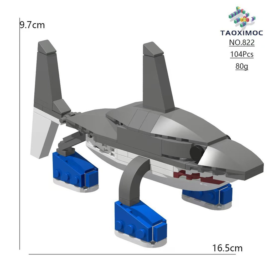 Tung Tung Tung Sahur Khối Xây Dựng Đồ Chơi Tralaero Tralala Crocodilo ...