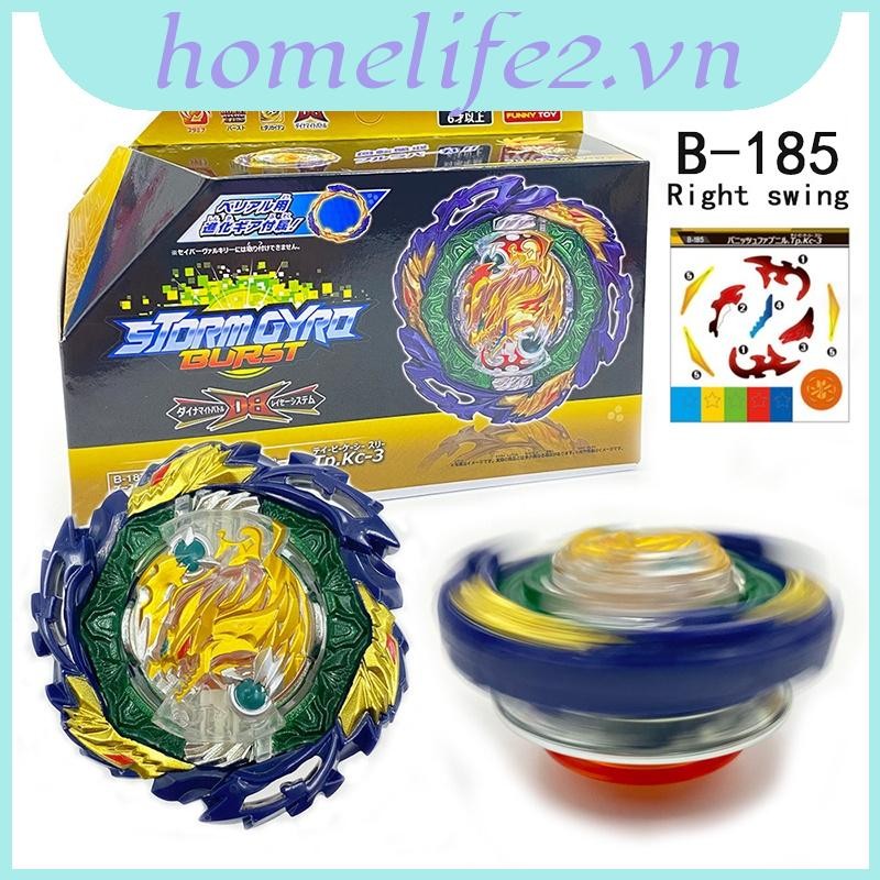 Handmade Beyblade Burst B-185 Vanish Fafnir Côn Kick-3 Quay Top Với Mẫu ...