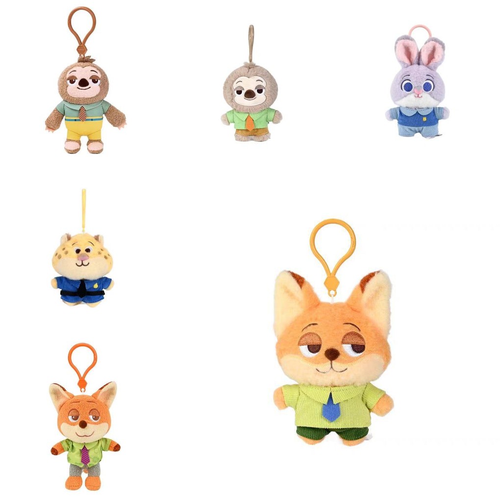 Búp bê móc khóa sang trọng Zootopia chất lượng cao của Disney với Judy ...