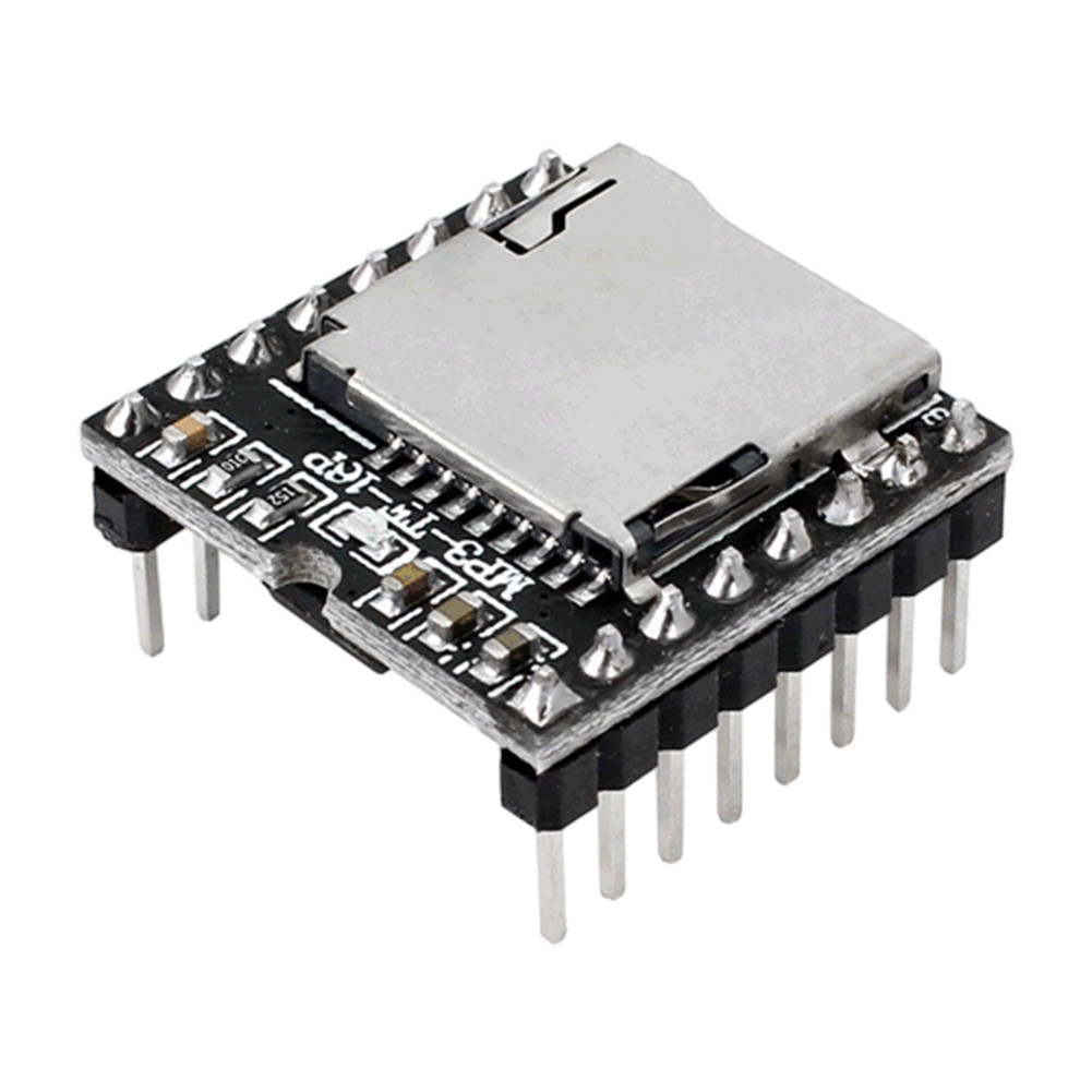 1-5 Chiếc DFPlayer Mini MP3 Player Module V3.0 16P Thẻ TF U Đĩa DF ...