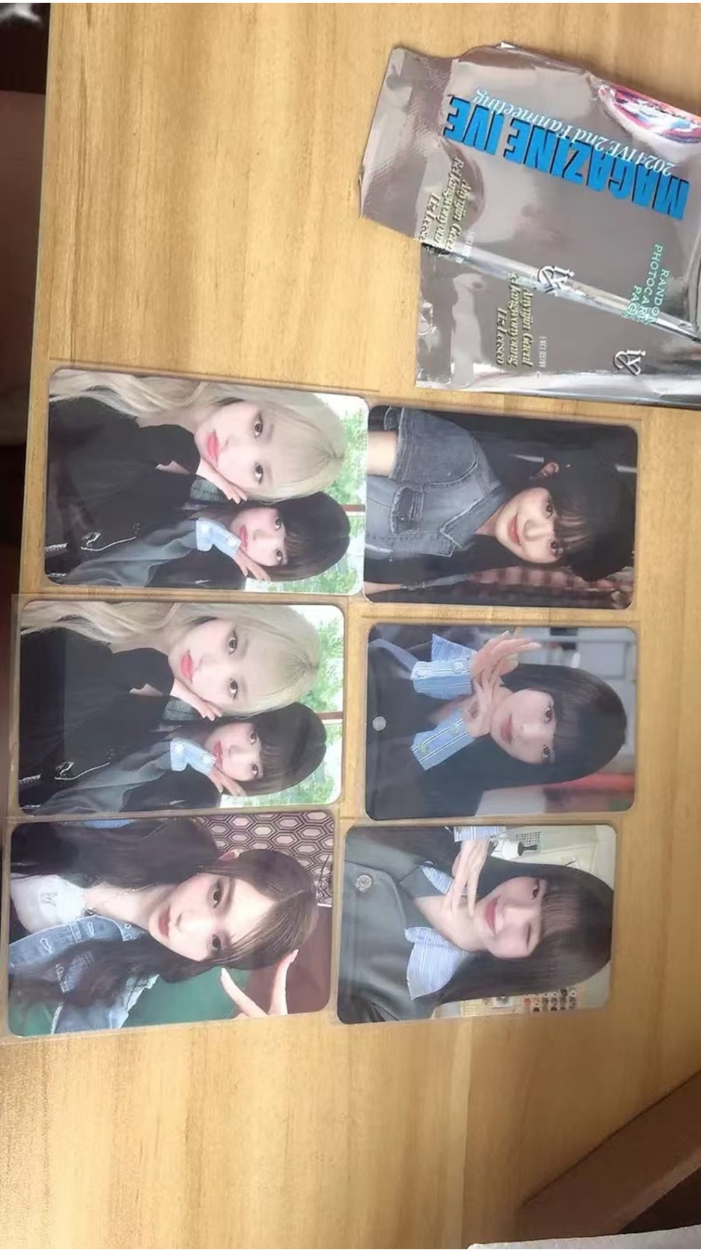 3 chiếc Kpop Idol IVE 2024 2nd Fanmeeting MAGAZINE Photocard Pack (ngẫu nhiên) | Shopee Việt Nam