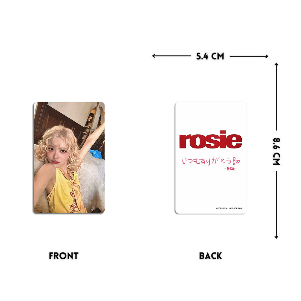 Album Solo Kpop Idol ROSE ROSIE Photocards | Shopee Việt Nam