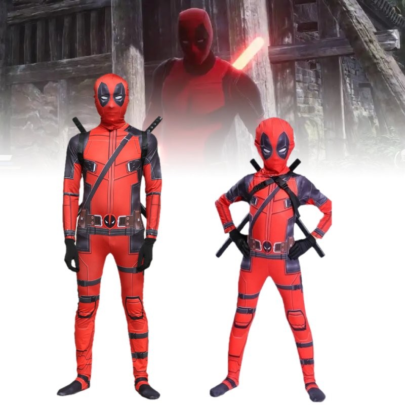 Deadpool Lycra Đa Năng Spandex Trang Phục Trẻ Em Và Người Lớn Phù Hợp ...