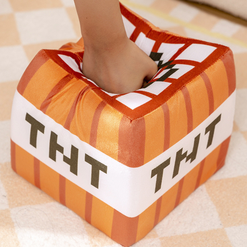 Thêm ⭐Đồ chơi sang trọng Minecraft Block ⭐Creeper Steve Grass Block ...