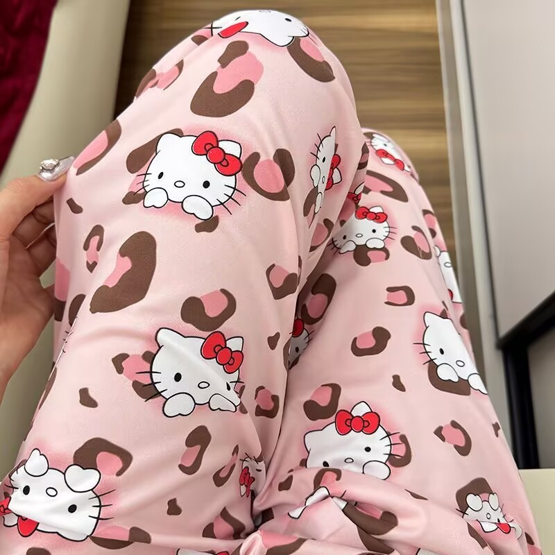 Quần ngủ mềm mại FDS cho phụ nữ, quần dài mùa hè mới, quần rộng rãi mới ...