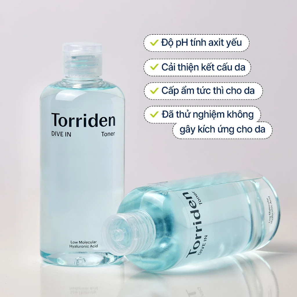 [Torriden Chính hãng] Toner DIVE IN chứa Hyaluronic Acid, 300ml, Toner ...