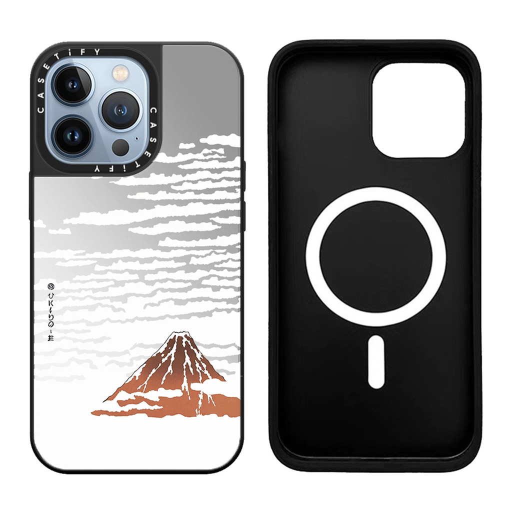Caseti Nhật Bản Ukiyoe Mount Fuji The Great Wave Nhựa Cứng Gương ...