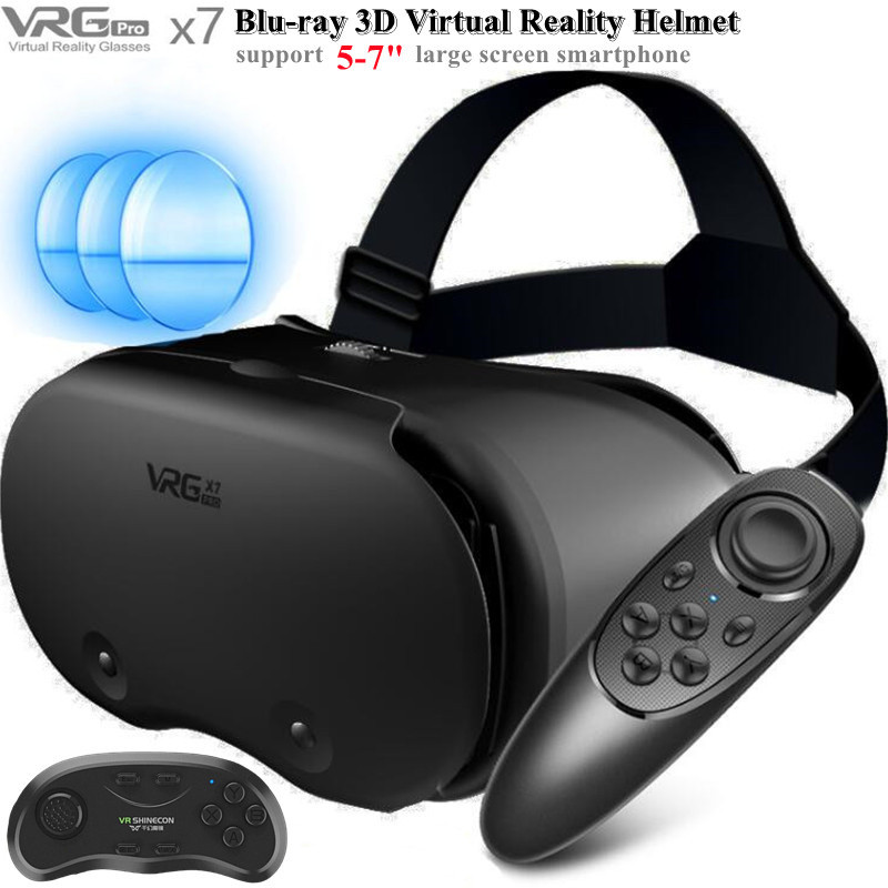 Kính thực tế ảo VR,VRG Pro X7 3D,Xem phim 3D chuyên nghiệp Chơi trò ...