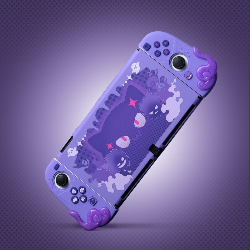 Ốp bảo vệ Nintendo Switch Purple Silicone Joy Con Bộ điều khiển Geng ...