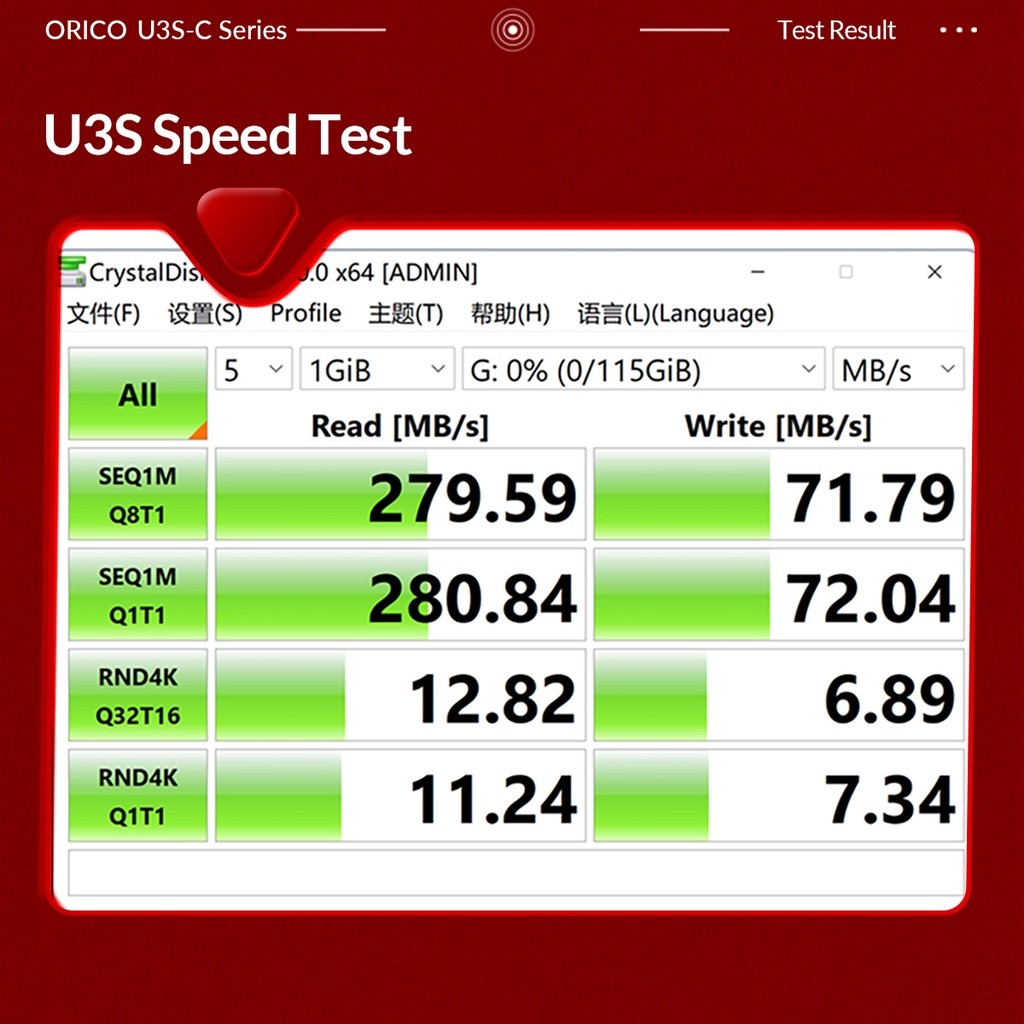 USB 3.0 Orico (U3S-S) 32GB / 64GB / 128GB / 256GB upto 260MB/s Ổ đĩa flash | Shopee Việt Nam