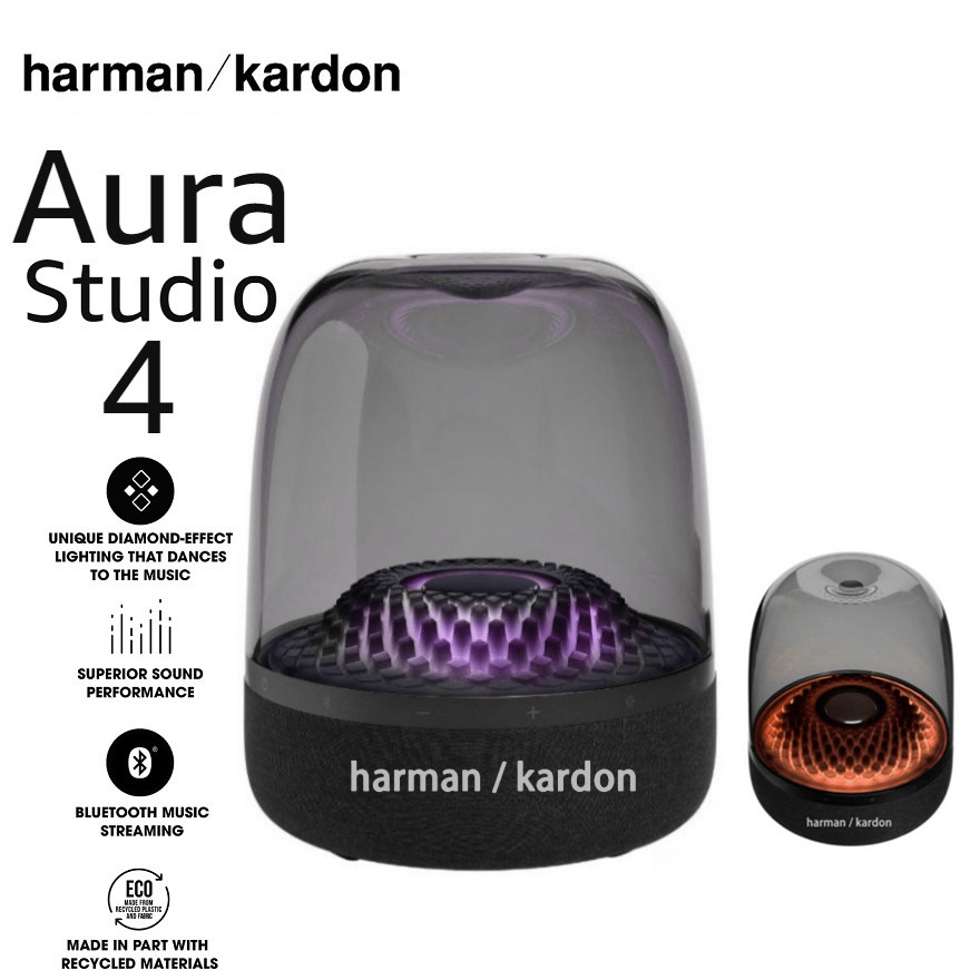 Loa Bluetooth Harman Kardon Aura Studio 4 có vòm trong suốt mang tính biểu tượng Loa âm thanh ...