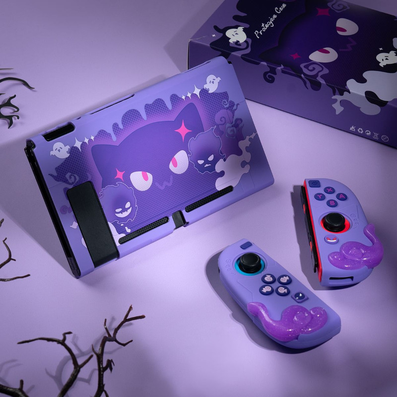 Ốp bảo vệ Nintendo Switch Purple Silicone Joy Con Bộ điều khiển Geng ...
