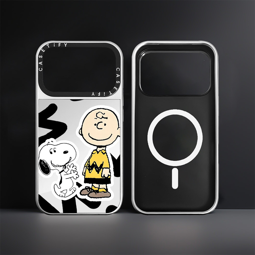 Snoopy Charlie Brown Sticker Letter Mirror Vỏ sạc từ tính không dây ...