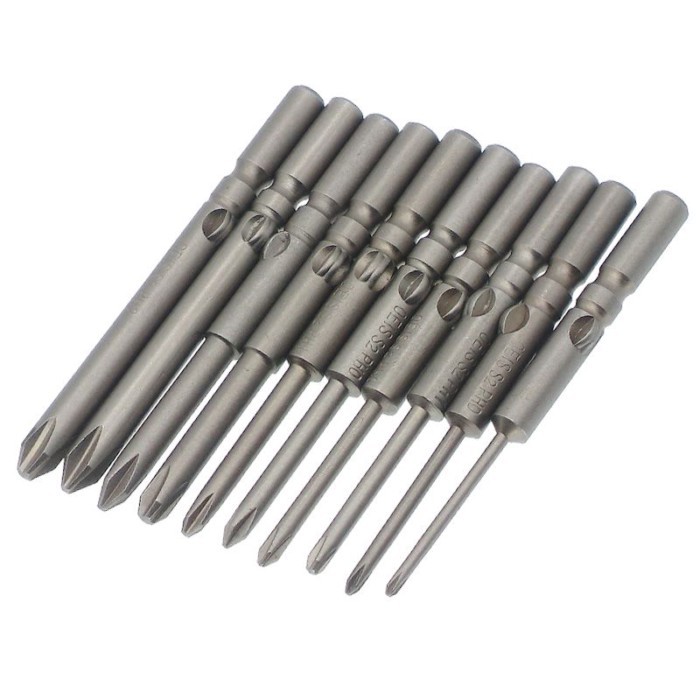 801 Tua Vít Điện Cross Bit 5mm Từ Tính Mạnh S2 Thép Siêu Cứng Tua Vít ...