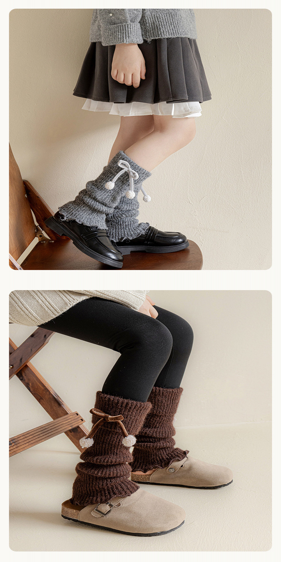 Bé Gái Thu Đông Dày Ấm Tất Bóng Dễ Thương Nơ Bé Gái Quần Legging Tất ...