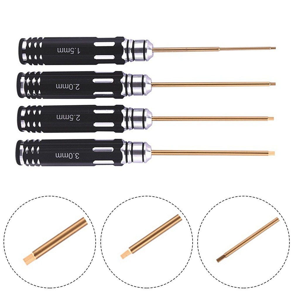 [HOT] 1 Dụng cụ tuốc nơ vít cờ lê lục giác HSS 1.5mm 2.0mm, 2.5mm, 3 ...
