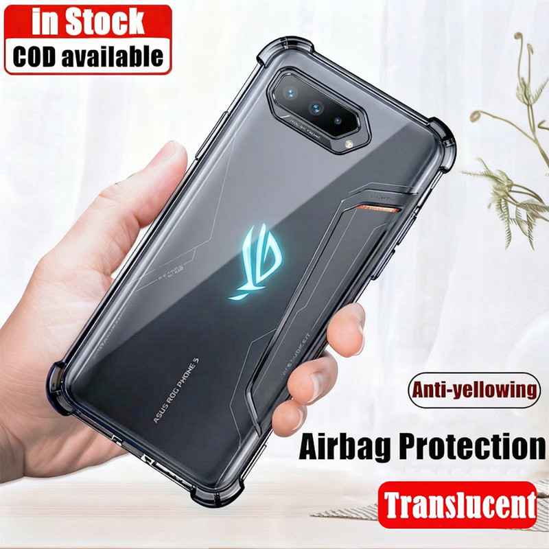 Dành Cho ASUS ROG Điện Thoại 5 5s Pro Ultimate Slim Trong Suốt Silicon ...